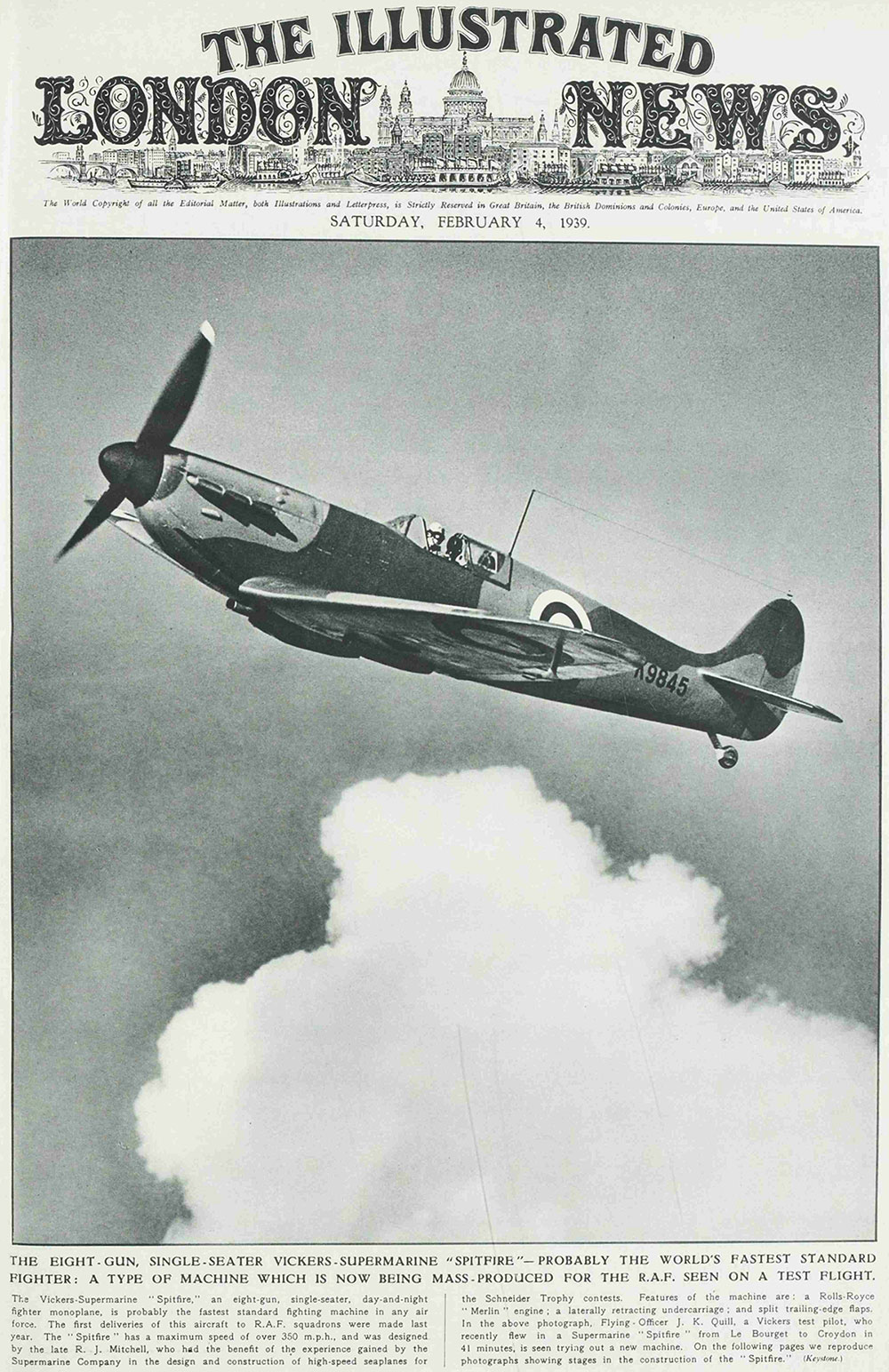 Spitfire Production in Southampton (Woolston) in 1939