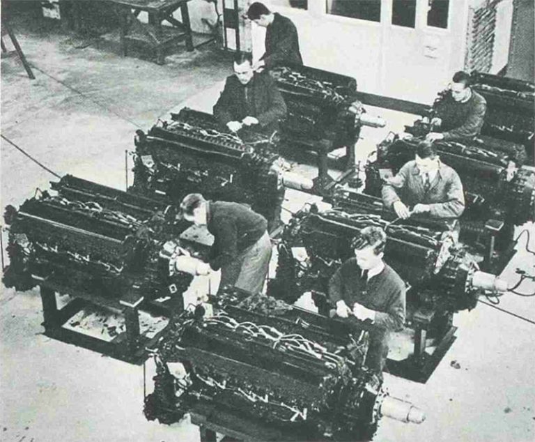 Spitfire Production in Southampton (Woolston) in 1939